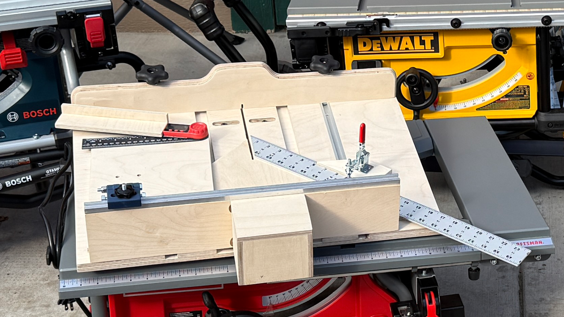 Flagship Table Saw Sled Delivered in a Box! - Compact Size – King's ...