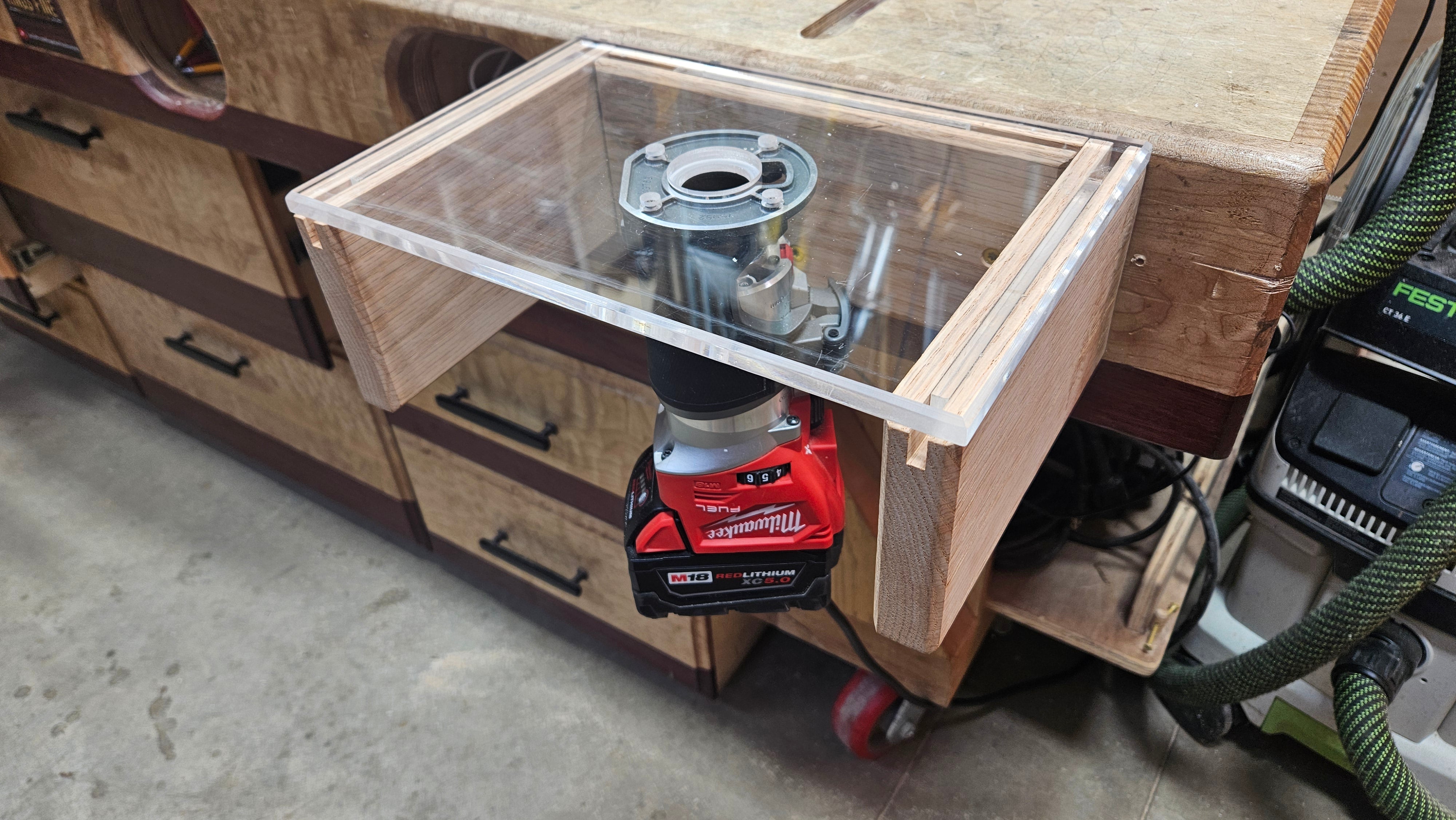 Full Trim Router Table - Choose your router! – King's Fine Woodworking Inc