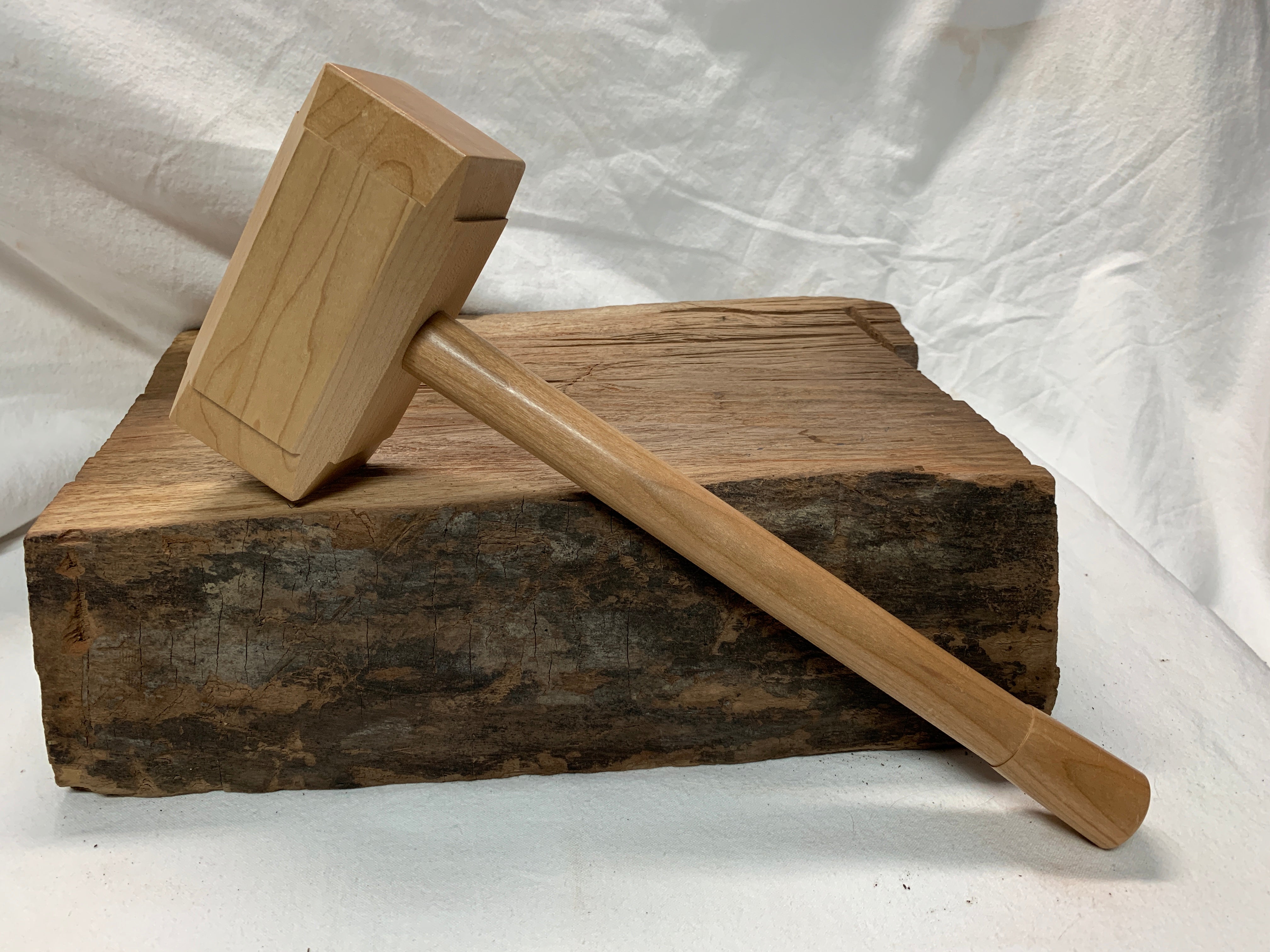 FULL SIZE - Woodworking Mallet like Thor's Hammer Mjolnir from Domesti ...