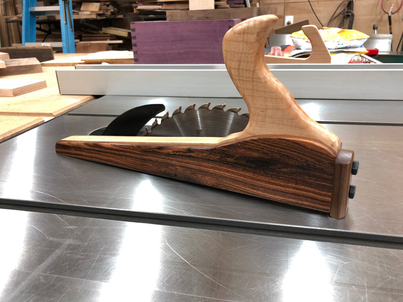Table Saw Push Stick Measured Drawing ~ FREE – King's Fine Woodworking Inc