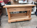 Basic Workbench with Drawers 3D Plans – King's Fine Woodworking Inc