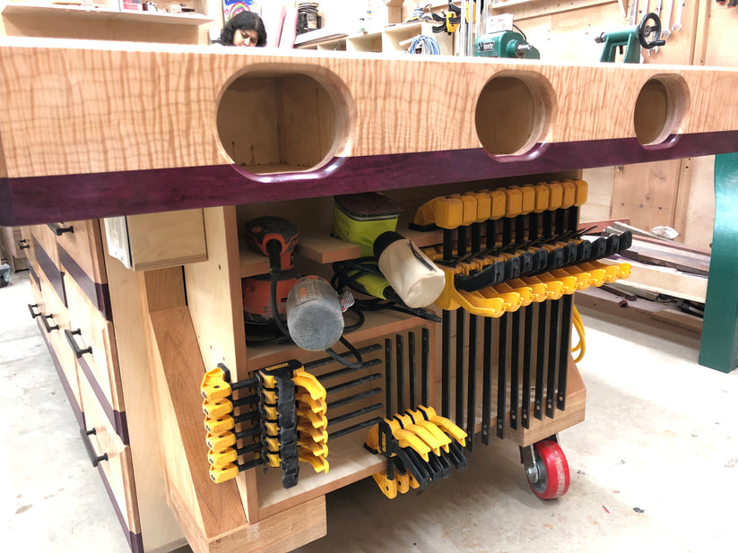 Extreme Torsion Box Assembly Table and Outfeed/Workbench – King's Fine ...