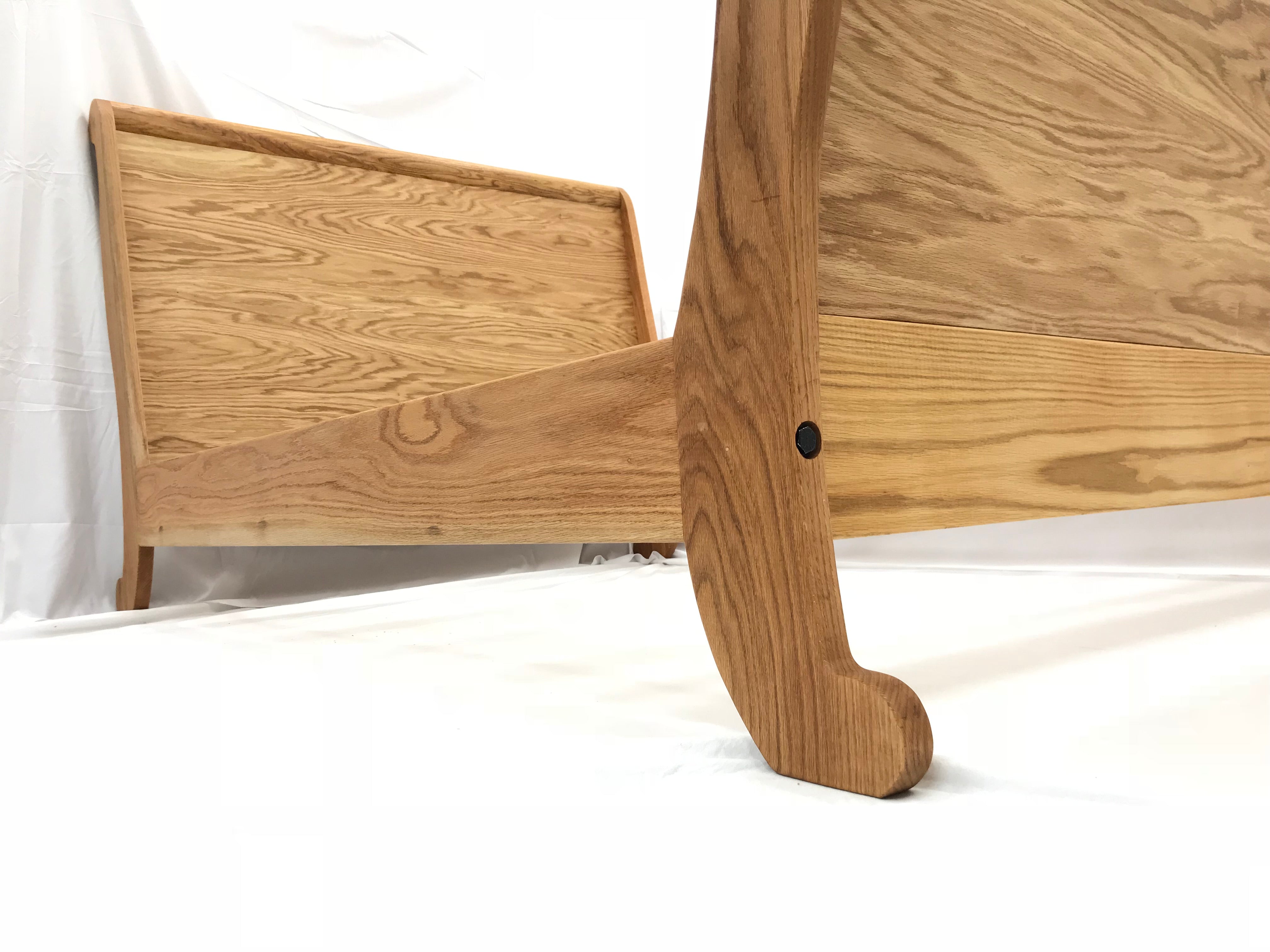 Sleigh Bed Heirloom Piece Woodworking Plans – King's Fine Woodworking Inc