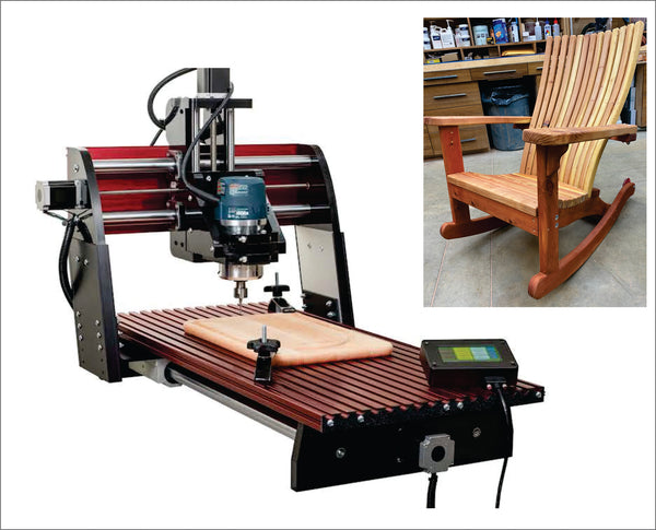 CNC Files For Rocking Chair - Adirondack Style – King's Fine ...